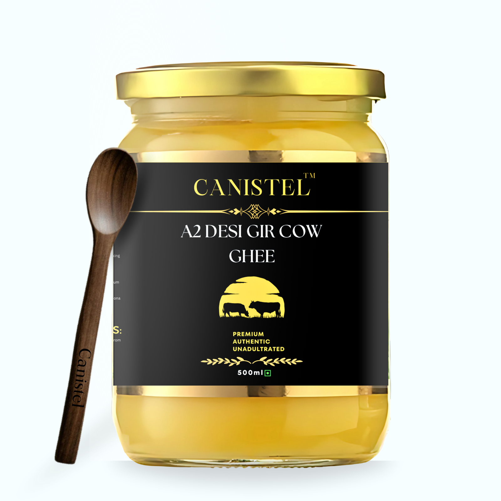 Canistel A2 Desi Gir Cow Ghee | Traditional Bilona Churned | 100% Natu ...